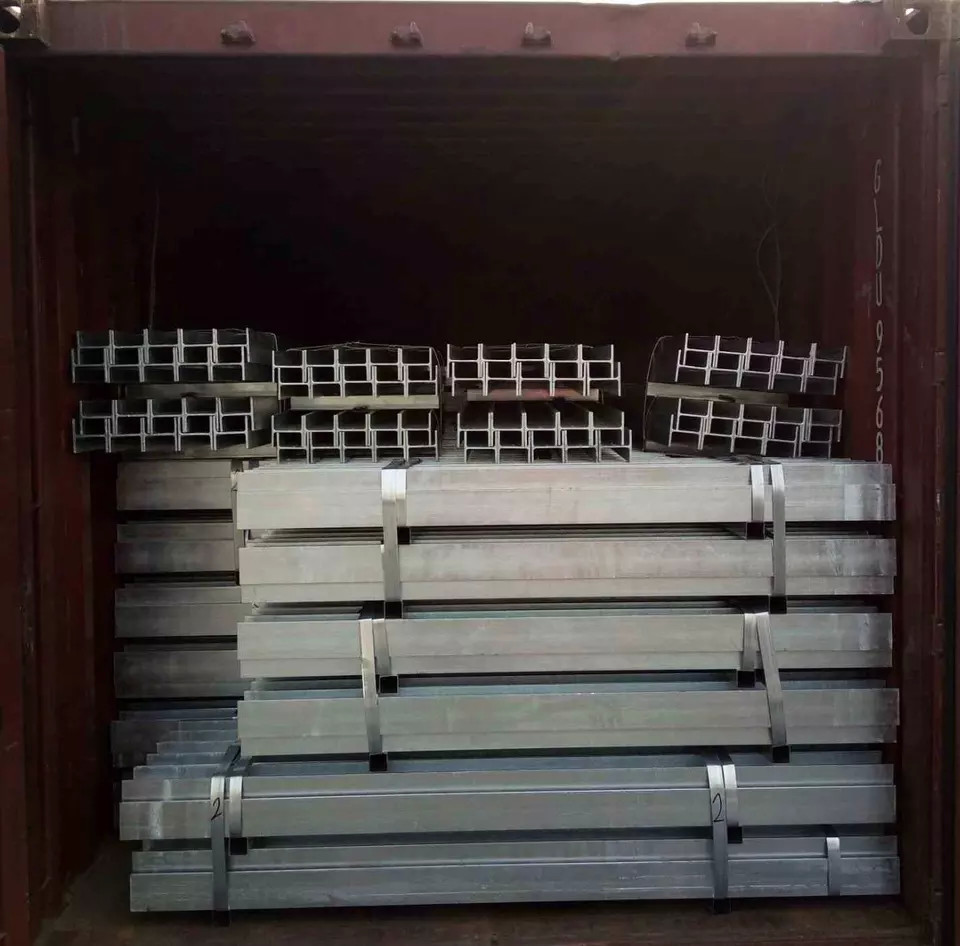 Saluran Baja Galvanis H Beam TISCO High Rise Hot Rolled S275JR I Bagian ...